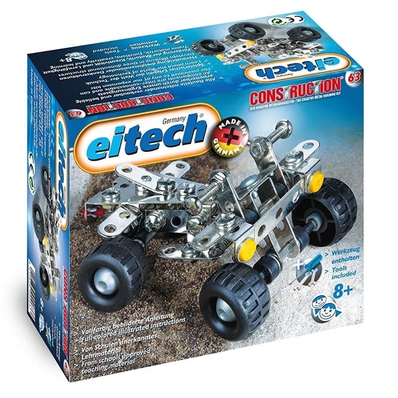 Eitech Μεταλλική Κατασκευή με Βίδες - Οχημα Γουρούνα (00063) - Κατασκε