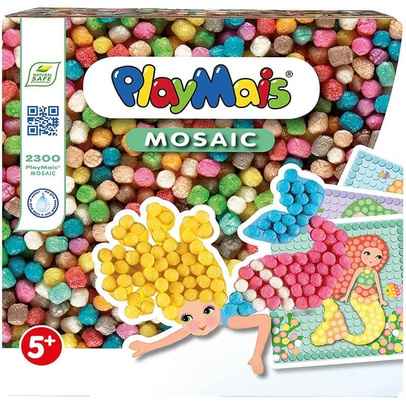 Playmais Mosaic "Παραμυθένια Γοργόνα" - Κατασκεύη από καλαμπόκι (16044