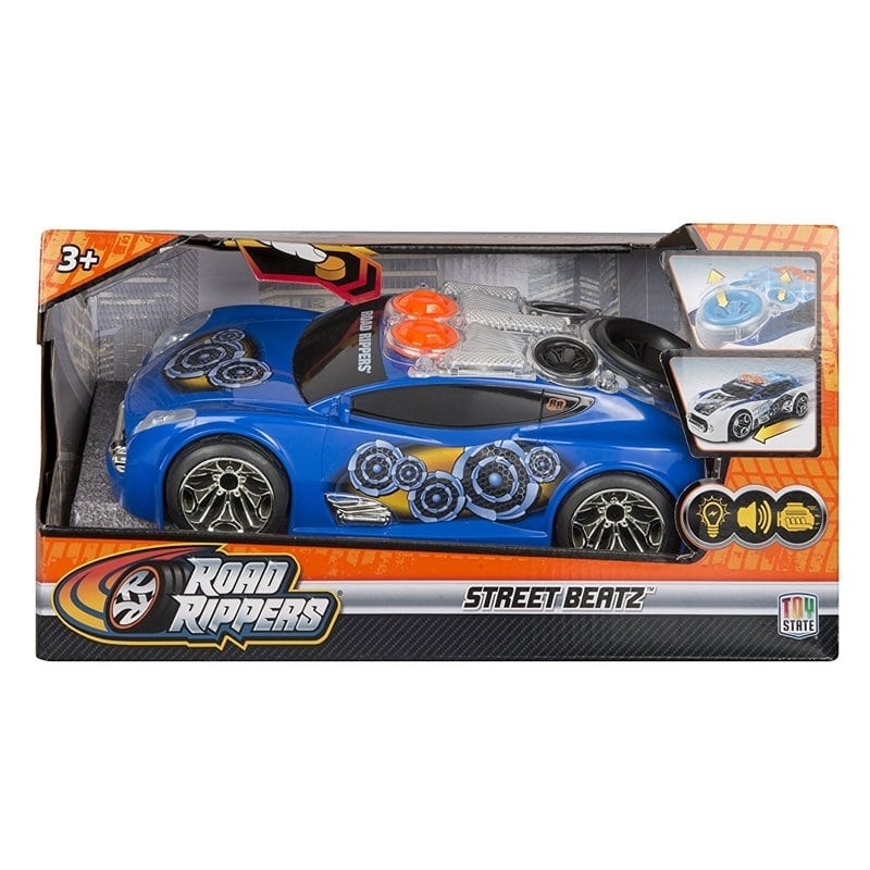 Αυτοκίνητο με κίνηση, ήχους και φώτα μπλε - Road Rippers 33457 - Αυτοκ